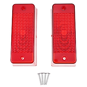 Solarhome 2 PCS Rear Tail Light Lens 6672276 for Bobcat Skid Steer Loader 553 751 753 763 773 863 864 873 883 963 A220 A300 S100 S130 S150 T110 T140 T180 T190 T200 T250