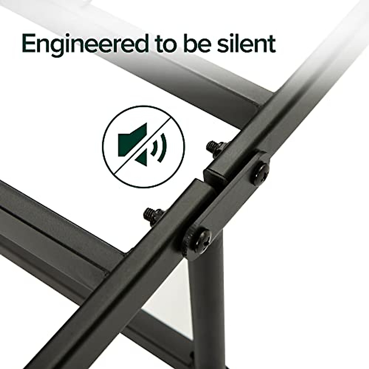 ZINUS SmartBase Mattress Foundation with Headboard / 14 Inch Metal Platform Bed Frame / No Box Spring Needed / Sturdy Steel Frame / Adjustable Headboard Height, Queen