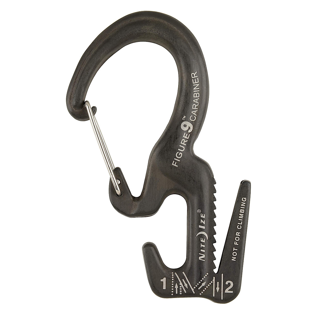 Nite Ize Carabiner Clip/Rope Tightener, 4-1/2 In.