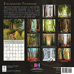 2021 Enchanted Pathways: Photography by Lars van de Goor 16-Month Wall Calendar