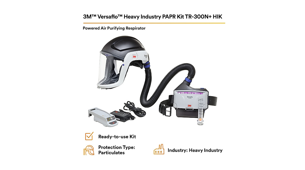 3M PAPR Respirator Kit - Safe & Comfortable Protection