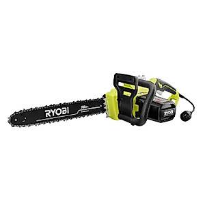 RYOBI 16 in. 13 Amp Electric Chainsaw With Auto Oiler (Renewed)