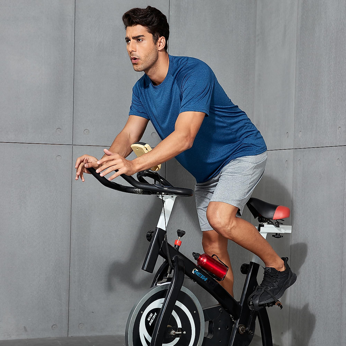 CE' CERDR Mens Workout Shirts Quick Dry Performance Short Sleeve Athletic Shirt