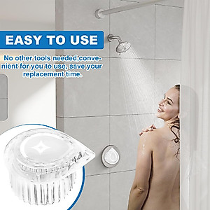 Shower Knob Handle Replacement Compatiable with Moen 100710 Shower Handle,Tub & Shower Knob Durable