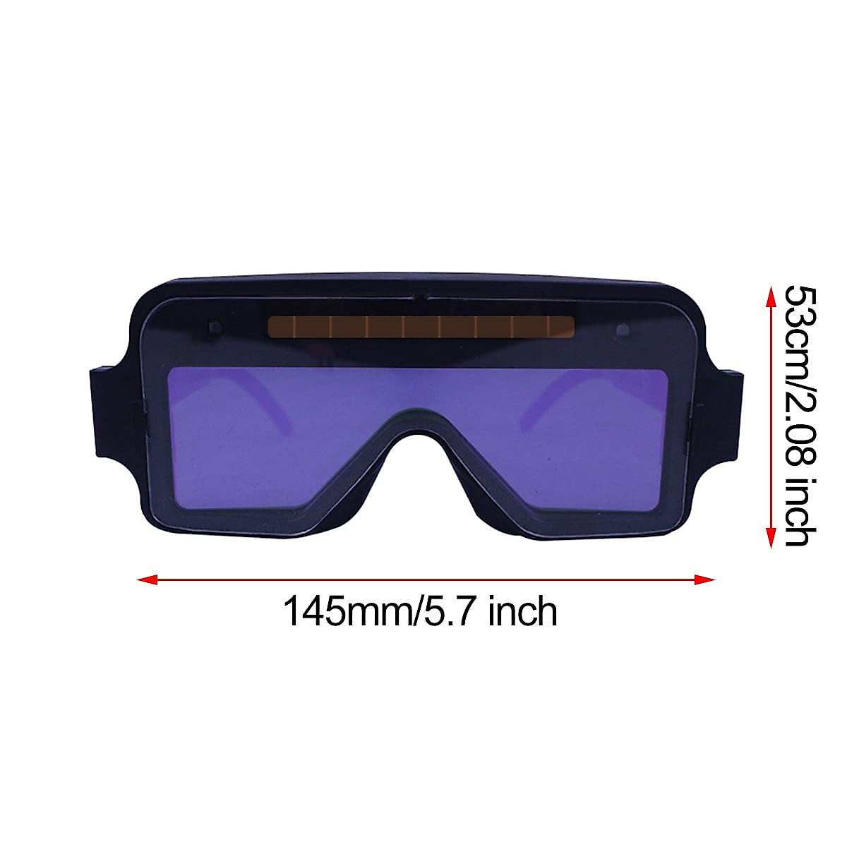 Welding Goggles, Automatic Darkening Dimming Welding Glasses Anti-glare Argon Arc Welding Glasses Welder Eye Protection Special Goggles Tools