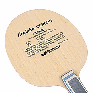 Butterfly Viscaria Table Tennis Blade ALC Blade - Professional Table Tennis Blade - Available in FL, and ST Handle Styles - Made in Japan
