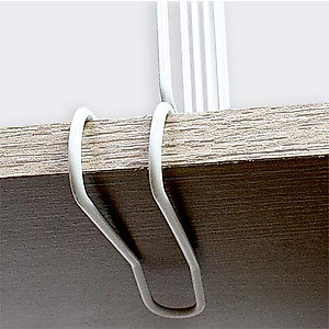 Covers For The Home Sturdy Set of 4 Wire Shelf Dividers - for Solid Shelves - (4 pcs Total)