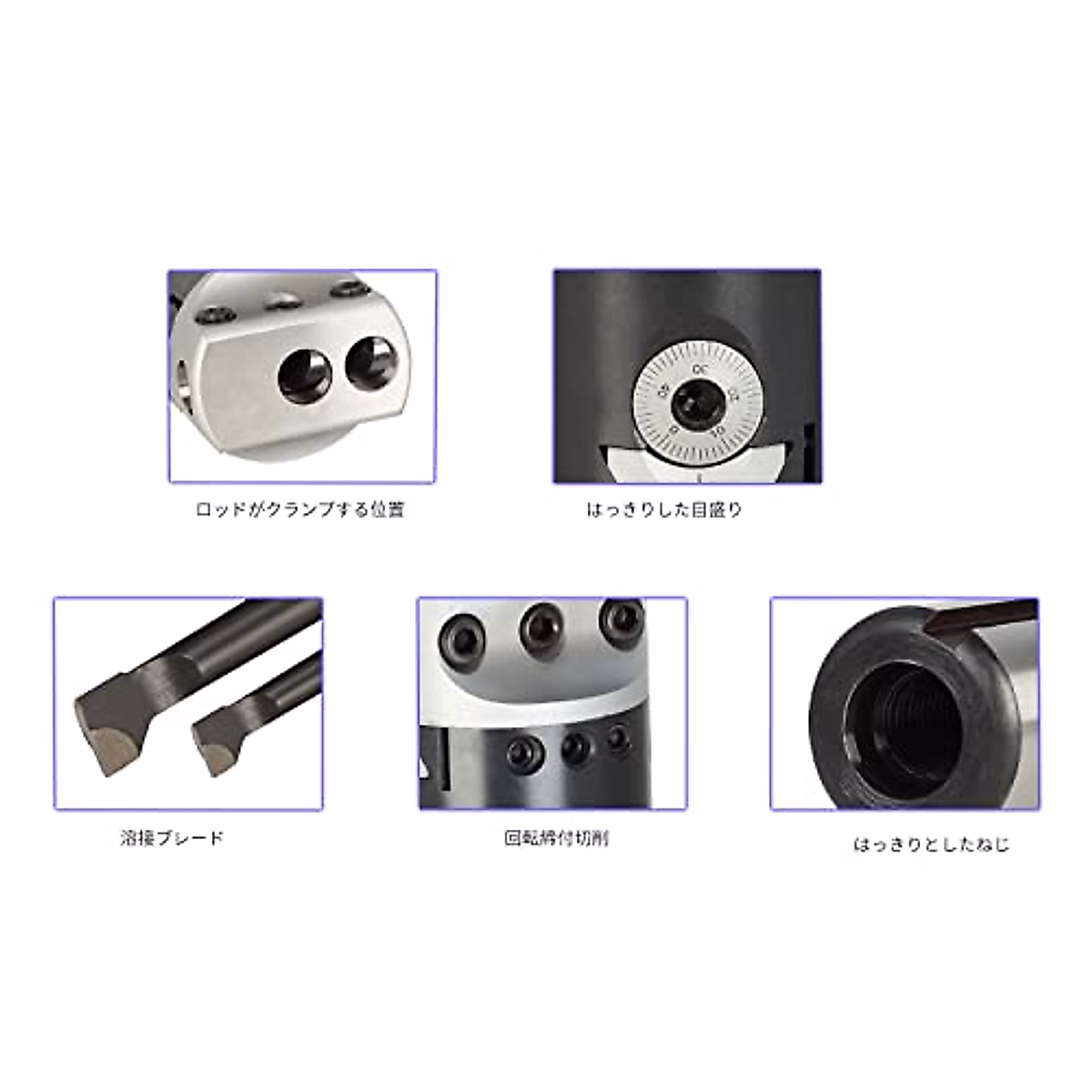 Carbide Boring Head MT3 Shank 12pcs 3" Boring Bar Ordinary Machine Milling Cutter Set