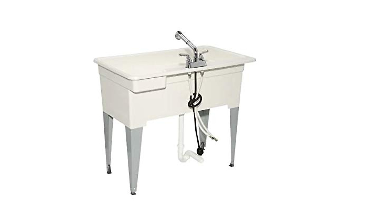 Mustee 28CF Big Utilatub Utility Tub - Large, Multi-Purpose Sink