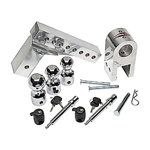 Aluma-Tow HD8 8" Drop Ball Mount for Oversized 2.5" Receivers (UT625810)