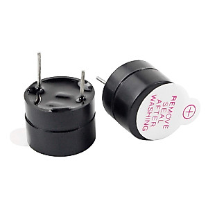 BNYZWOT Electromagnetic Active Buzzer Long Continous Beep Tone Alarm Ringer for Arduino Raspberry Pi 12x9.5mm DC 3V 20PCS