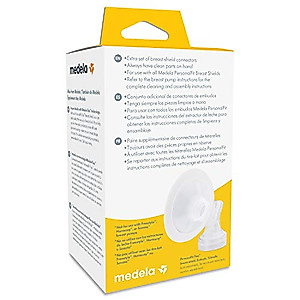 Medela Spare or Replacement PersonalFit Connectors Compatible with Pump in Style Advanced Breast Pump