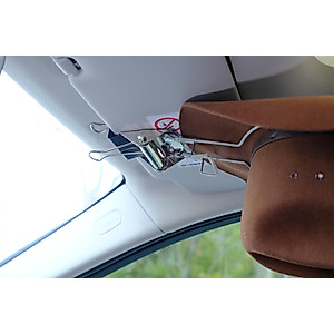 CHLIVE Hat Rack[New Version] for Pickup Truck SUV Car, Sturdy Cowboy Hat Holder to The Car Visor