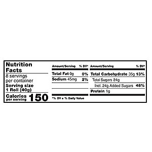 Push Pop Gummy Roll 8 Count Variety Pack - Individual Gummy Candy with Assorted Fruity Flavors, Fun Candy for Gifts