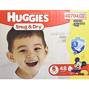 Huggies Snug & Dry Disney Baby Stage 6 Diapers (Over 35 lb) - 48 CT
