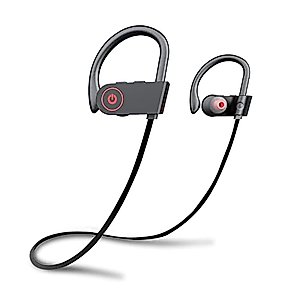 Xicks Bluetooth Headphones CVC 6.0 Noise Cancelling with Microphone Bass HD Stereo Bluetooth Earphones Gym Sports Wireless Earbuds