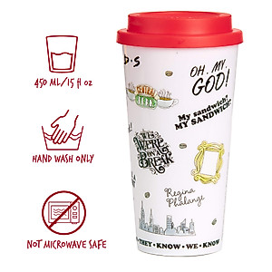 Paladone Friends Central Perk Coffee Cup Travel Mug