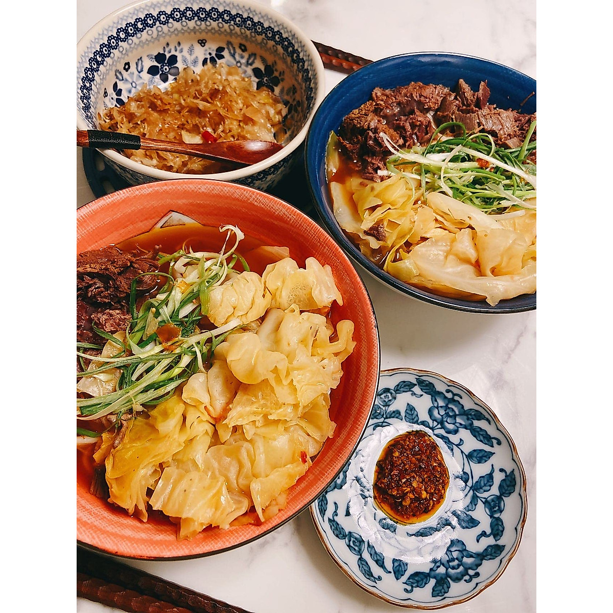 JapanBargain, Japanese Porcelain Bowl Rice Bowl Udon Bowl Ramen Noodle Soup Bowl Cereal Bowl Poke Bowl Pho Bowl Made in Japan, Maneki Neko Smiling Cat Pattern (2, Pink)