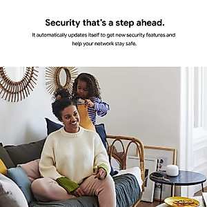 Google Nest WiFi Router – 4x4 AC2200 Mesh Wi-Fi Router with 2200 sq ft Coverage (Renewed)