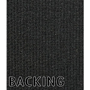 Hawick Tweed Fabric for Automotive and General Upholstery - 54 Inches Wide, Sold by The Continuous Yard (Black)