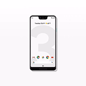 Google - Pixel 3 XL with 64GB Memory Cell Phone (Unlocked) - Clearly White