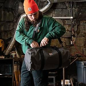 Carhartt Trade Series 2-in-1 Packable Duffel with Utility Pouch, Carhartt Brown, Medium (21.5-Inch)