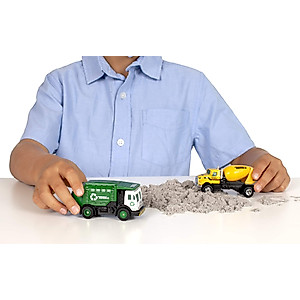 Tonka - Metal Movers Combo Pack - Garbage Truck & Cement Mixer (Grey Compound)