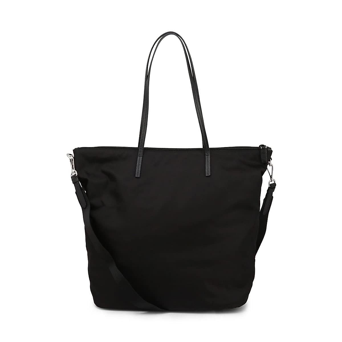 Prada Women's Black Nylon Shopping Tote 1BG189