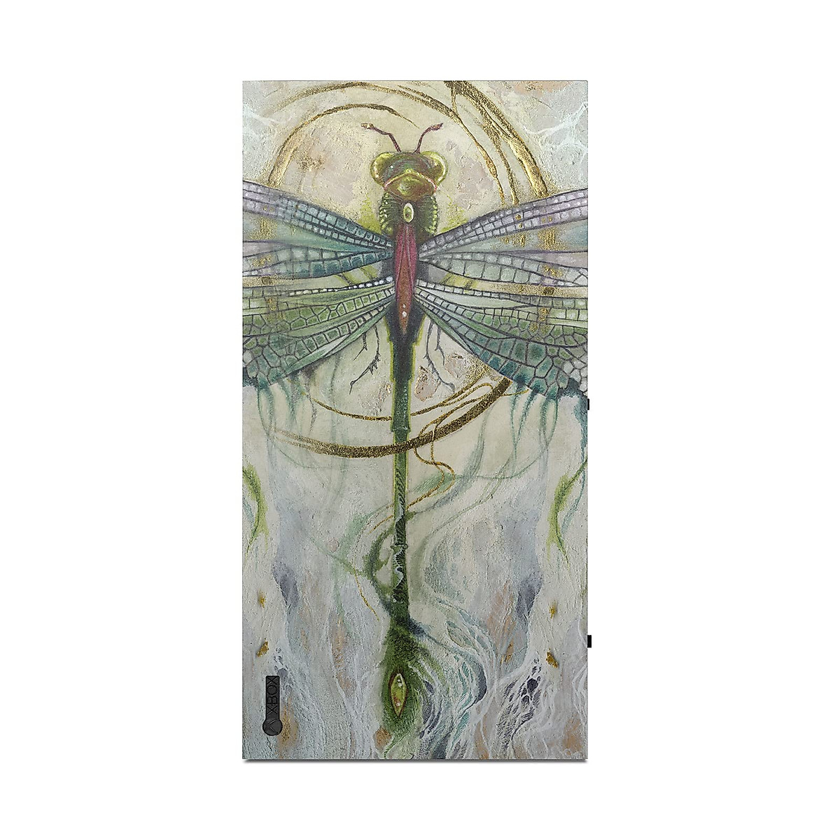 Head Case Designs Officially Licensed Stephanie Law Damselfly 2 Art Mix Vinyl Sticker Gaming Skin Decal Cover Compatible With Xbox Series X Console and Controller Bundle