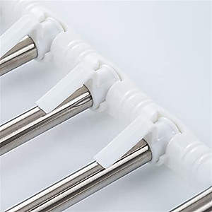 IULJH Multifunctional Telescopic Folding Trousers Hanger Multi-Layer Seamless Household Magic Trousers Clip