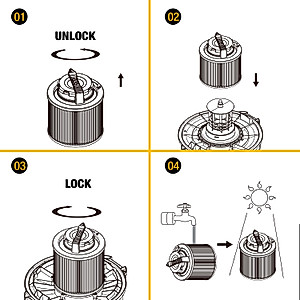 DeWalt DXVC6914 HEPA Cartridge Filter,Fit for 6-16 Gallon Wet/Dry Vacs,Compatible with DXV06P DXV09P DXV10P DXV10S DXV12P DXV14P DXV16P DXV16PA DXV16S,Other Recommend DXV09PA DXV10PL DXV10SA DXV10SB