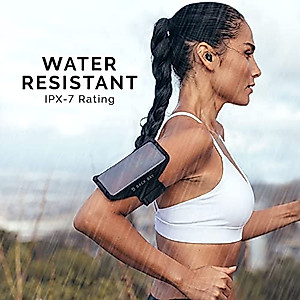 Tempo 30 Extra Bass Earbuds Wireless, IPX7 Sweatproof Sports Earphones for iPhone, Deep Bass Boost Loud Earbuds for Small Ears, 32-Hour Long Battery Life, in Ear Headphones