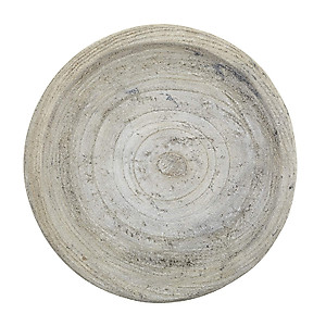 Santa Barbara Design Studio Table Sugar Paulownia Wood Bowl, Small, Grey