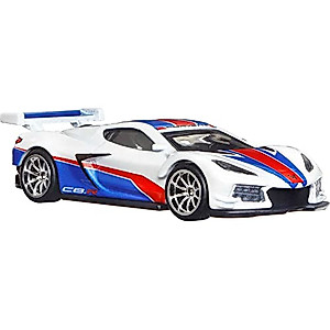 Hot Wheels Premium Car Culture American Scene Vehicles, 5-Pack of 1:64 Scale American-Made Models, Real Riders Tires, Gift for Collectors