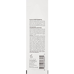 Clean Luxury Travel Shampoo by GLOSS MODERNE - 5 Pack - Hair Treatment for Damaged and Dry Hair with Notes of Mediterranean Almond and Coconut Accented with Cognac - For Soft and Shiny Hair