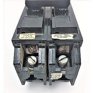 Connecticut Electric General Electric THQL2150 Circuit Breaker, 2-Pole 50-Amp Thick Series, Black