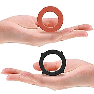 Garden Hose Washer Heavy Duty Rubber Washer Seals Fit All Standard 3/4 Inch Garden Hose and Water Faucet Fittings