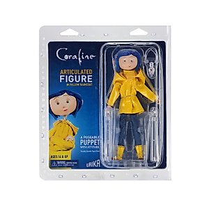 NECA - Coraline ? Articulated Figure ? Coraline in Rain Coat