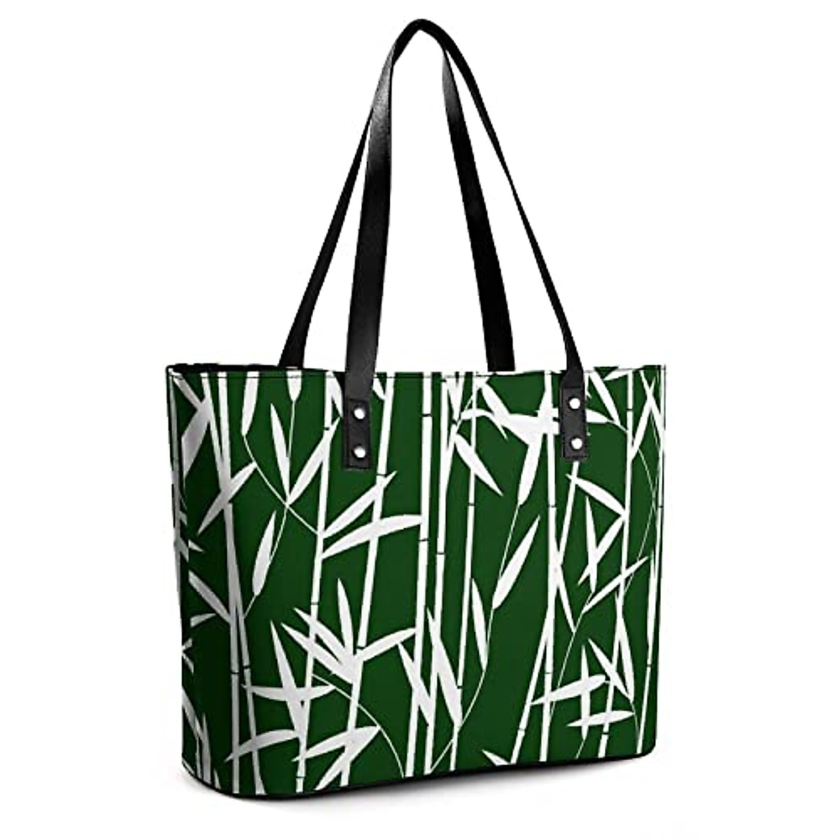 Womens Handbag Leaves Leather Tote Bag Top Handle Satchel Bags For Lady