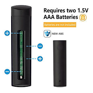 Replacement Voice Remote Control for Insignia TVs, Toshiba TVs, Pioneer TV, AMZ TV Cube and AMZ Omni TVs, 4-Series TV.