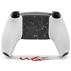 WraptorSkinz Skin Wrap compatible with Sony PS5 DualSense Controller Stardust Black (CONTROLLER NOT INCLUDED)