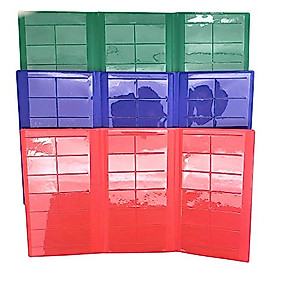 Souvenir Penny Holder Collecting Books (3 Pack) Bi-Fold Coin Display for Rare and Elongated Pennies! (3 Pack)