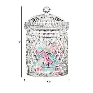 Godinger Dublin Biscuit Barrel Storage Canister Jar