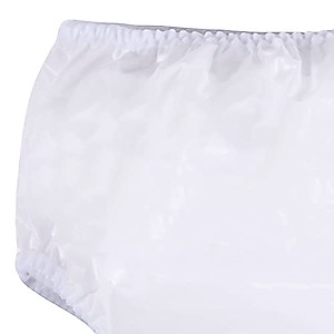 Gerber Unisex Baby Toddler 8 Pack Waterproof Diaper Cover, White, 2T