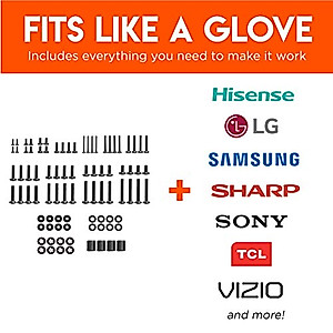 ECHOGEAR Swivel Full Motion TV Wall Mount for TVs Up to 60" - Smooth Extention, Tilt - Wall Template for Easy Install On 1 Stud - After Install Level & Hide Cables with Built-in Cable Management