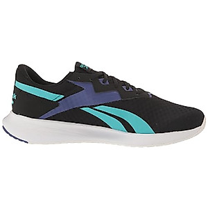 Reebok Men's Energen Lite Running Shoe, Black/Classic Teal/Bold Purple, 10.5