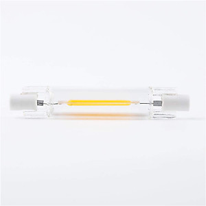 Halogen Light Bulb Led R7S 78Mm 15W 20W R7S High Powerful Headlight 118Mm 30W 40W 50W 110V 220V Cob Lamp Bulb Glass Pipe Replace Halogen Lamp Light-Natural Light_78Mm 15W 220V