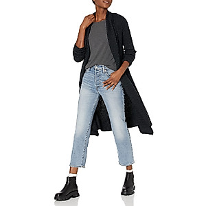 Amazon Essentials Women's Classic-Fit Short-Sleeve Crewneck T-Shirt, Pack of 2, Charcoal Heather/Light Grey Heather, Large