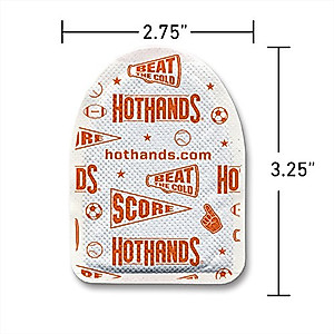 HotHands Game Day Hand & Toe Warmers - Long Lasting Safe Natural Odorless Air Activated Warmers - 24 Pair OF Hand Warmers & 8 Pair Of Toe Warmers