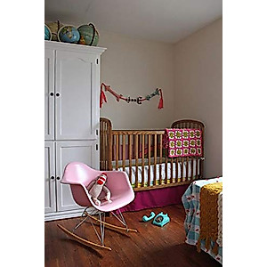 2xhome EMRocker Rocking Chair, Coral Pink